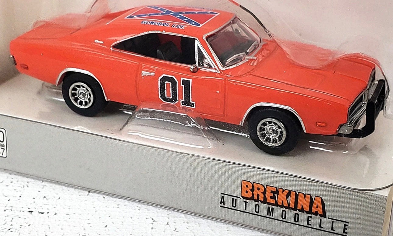 1:87 (HO Scale) GENERAL LEE 1969 Dodge Charger Brekina PREORDER AUGUST ...